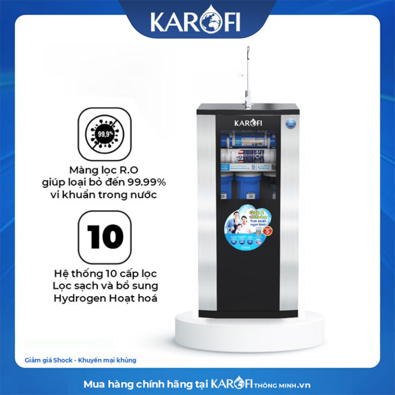 Máy lọc nước có tủ - Karofi Thông Minh